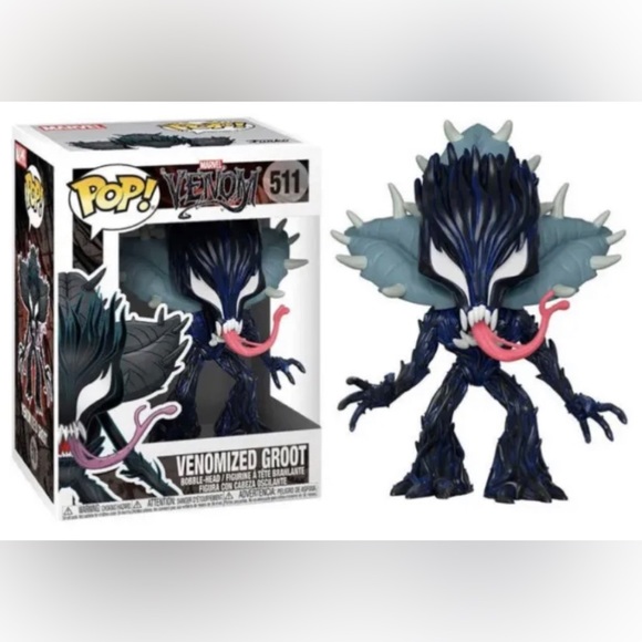 Funko | Toys | Funko Pop Venomized Groot 51 Marvel Venom Vinyl Figure ...